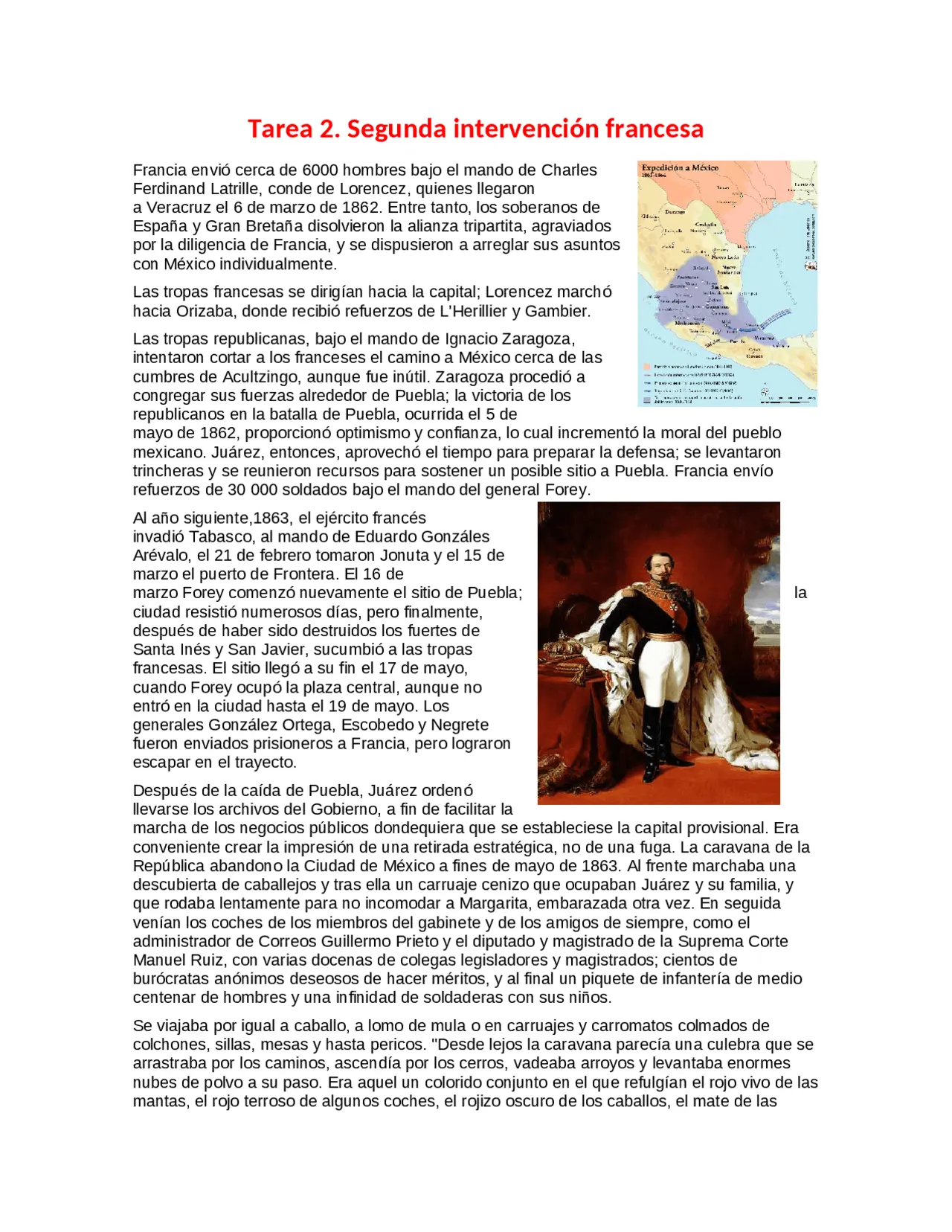 Invasión Francesa En México: Resumen Y Conflicto Histórico | En Pocas ...